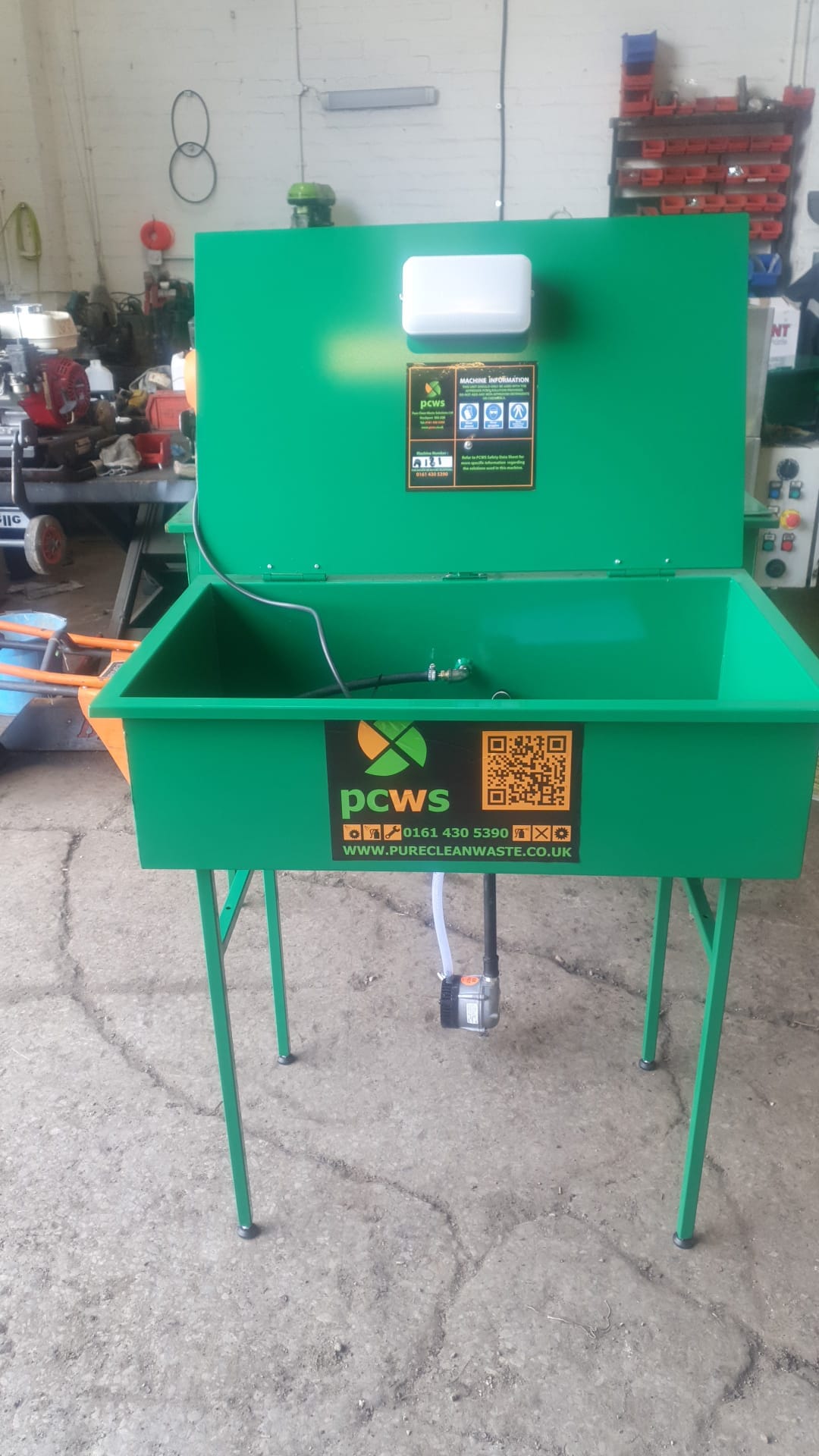 Large Degreasing Solvent Parts Washer — PCWS